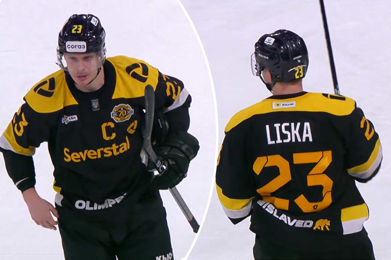 Nezastaviteľný Adam Liška! V KHL strelil hetrik a potvrdil, prečo patrí ...